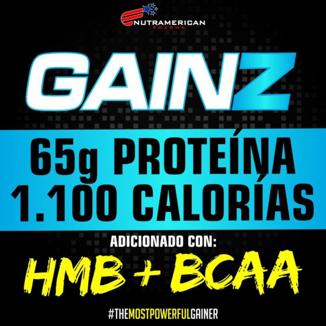 Nutramerican Pharma Gainz 1100 Hmb & Bcaa